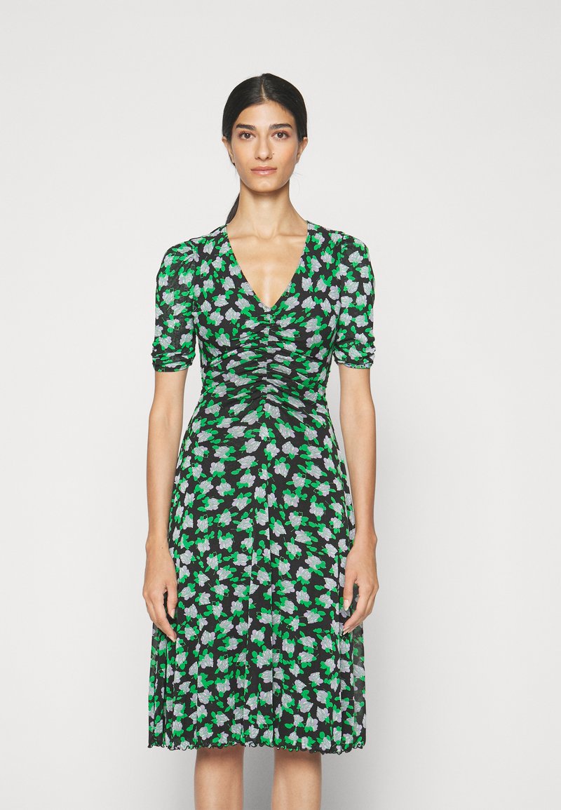 Diane von Furstenberg KOREN REVERSIBLE DRESS - Jerseykjole - green/grønn - Zalando.no