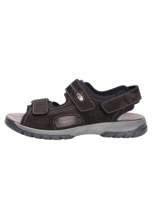 Clarks ATL TREK WAVE TREKKING - Outdoorsandalen - black combi/zwart ...