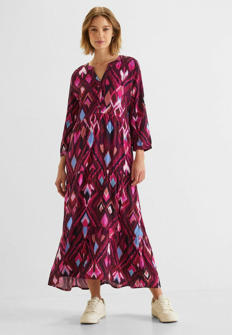 Street One Maxi-jurk - rot/(rood)paars - Zalando.be