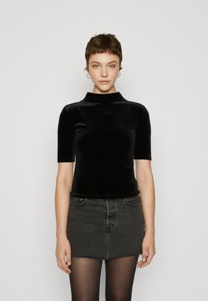 Cache Cache MIT STEHKRAGEN - Camiseta estampada - noir/negro - Zalando.es