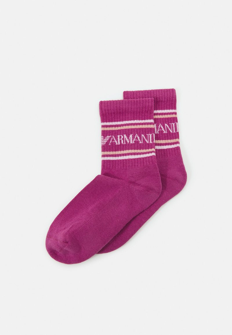 Emporio Armani SHORT SOCKS 2 PACK - Socks - hortensia/pink - Zalando.co.uk