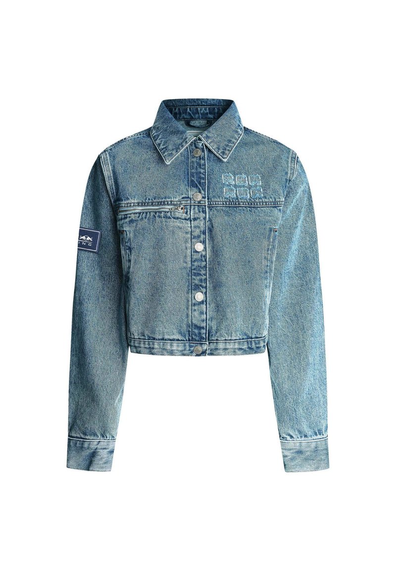 Red Bull Racing x Pepe Jeans Jeansjacka - rbr light blue rigid denim ...