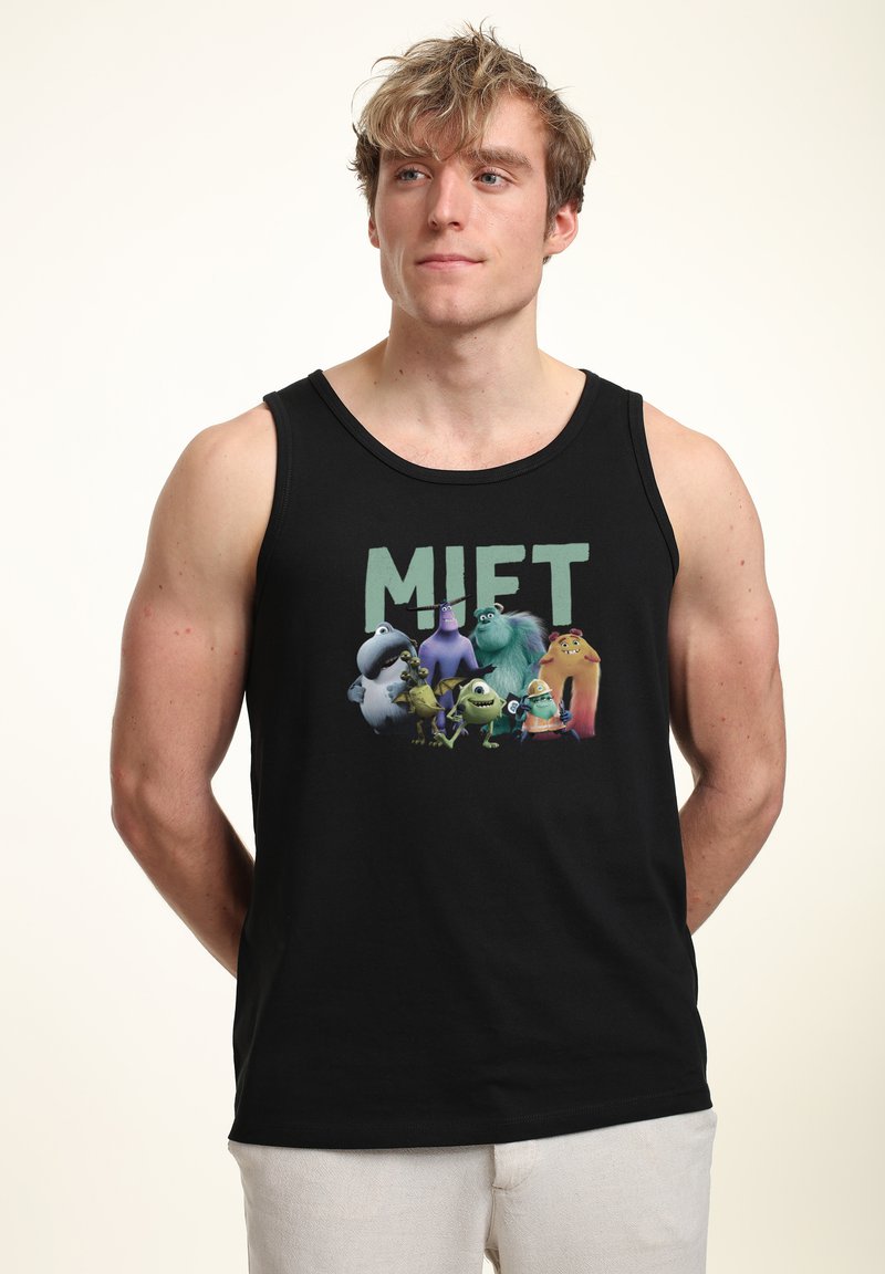 Henry Tiger MONSTERS AT WORK MIFT CREW - Top - black/schwarz - Zalando.de