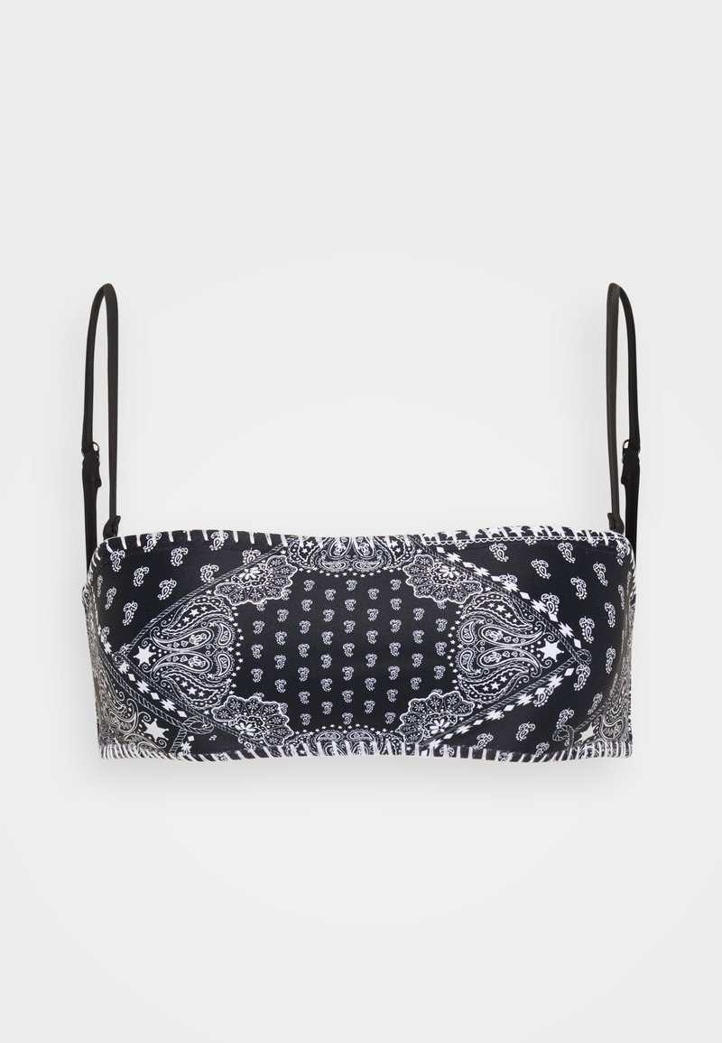 It's Now Cool THE BANDEAU - Bikini-Top - bandito/anthrazit-meliert ...