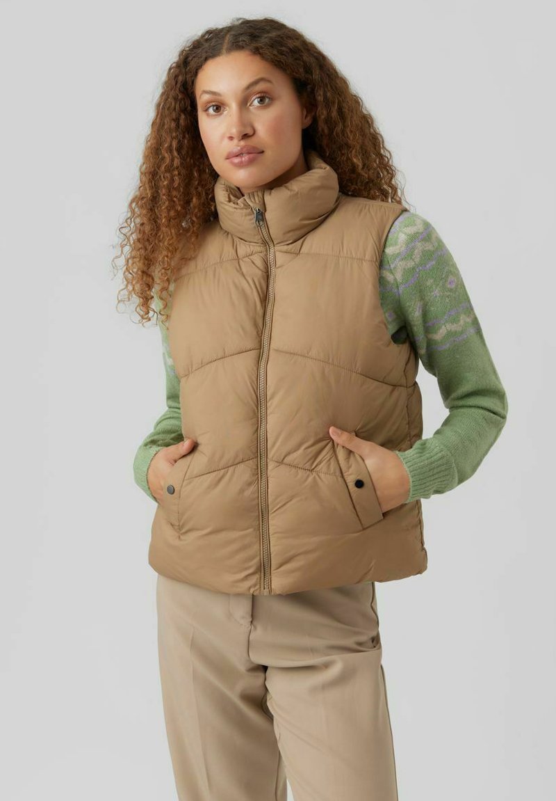 Vero Moda Liivi - tigers eye/beige - Zalando.fi
