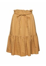 Esprit A-linjainen hame - khaki beige/beige - Zalando.fi