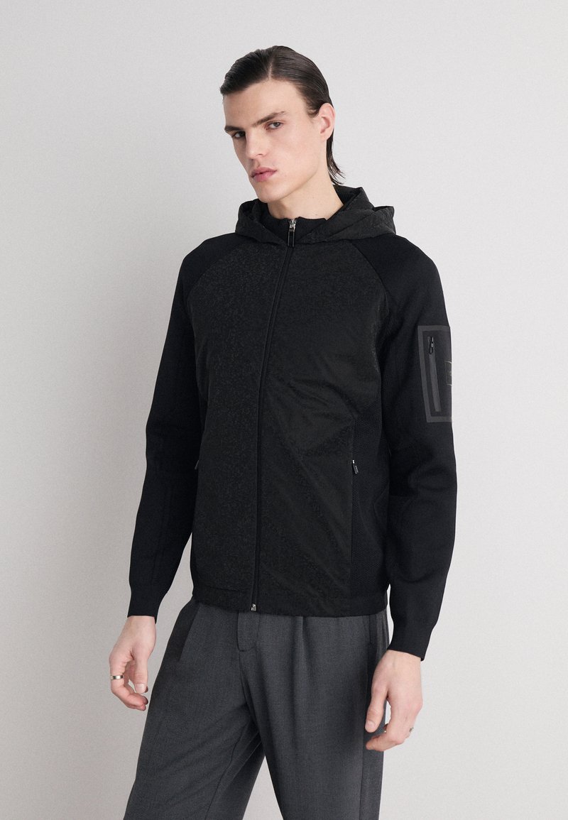 BOSS MODIR - Kardigán - black/fekete - Zalando.hu