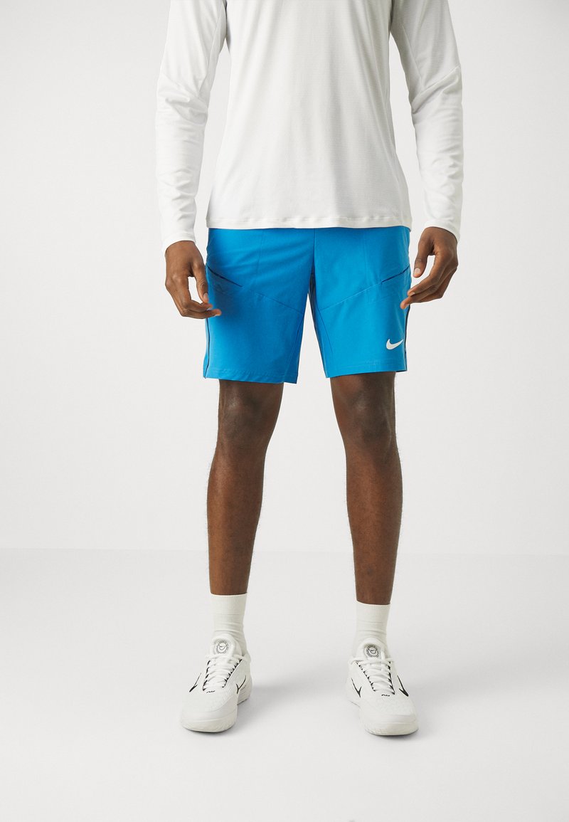 Nike Performance SHORT - Träningsshorts - light photo blue/black/white ...