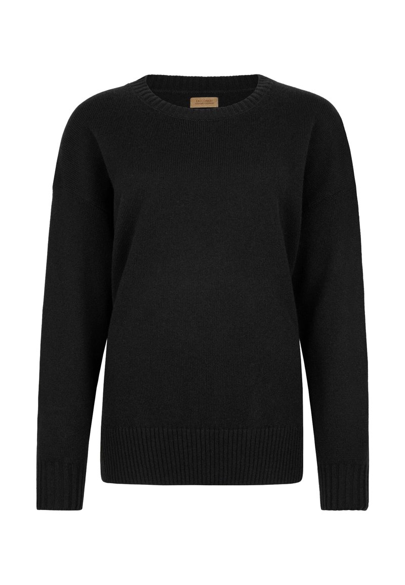 Falconeri FALCONERI. - Strickpullover - black/schwarz - Zalando