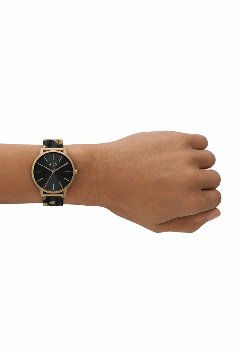 Armani Exchange TRADITIONAL - Watch - black brown/black - Zalando