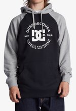 DC Shoes STAR PILOT - Kapuzenpullover - black grey heather/schwarz ...