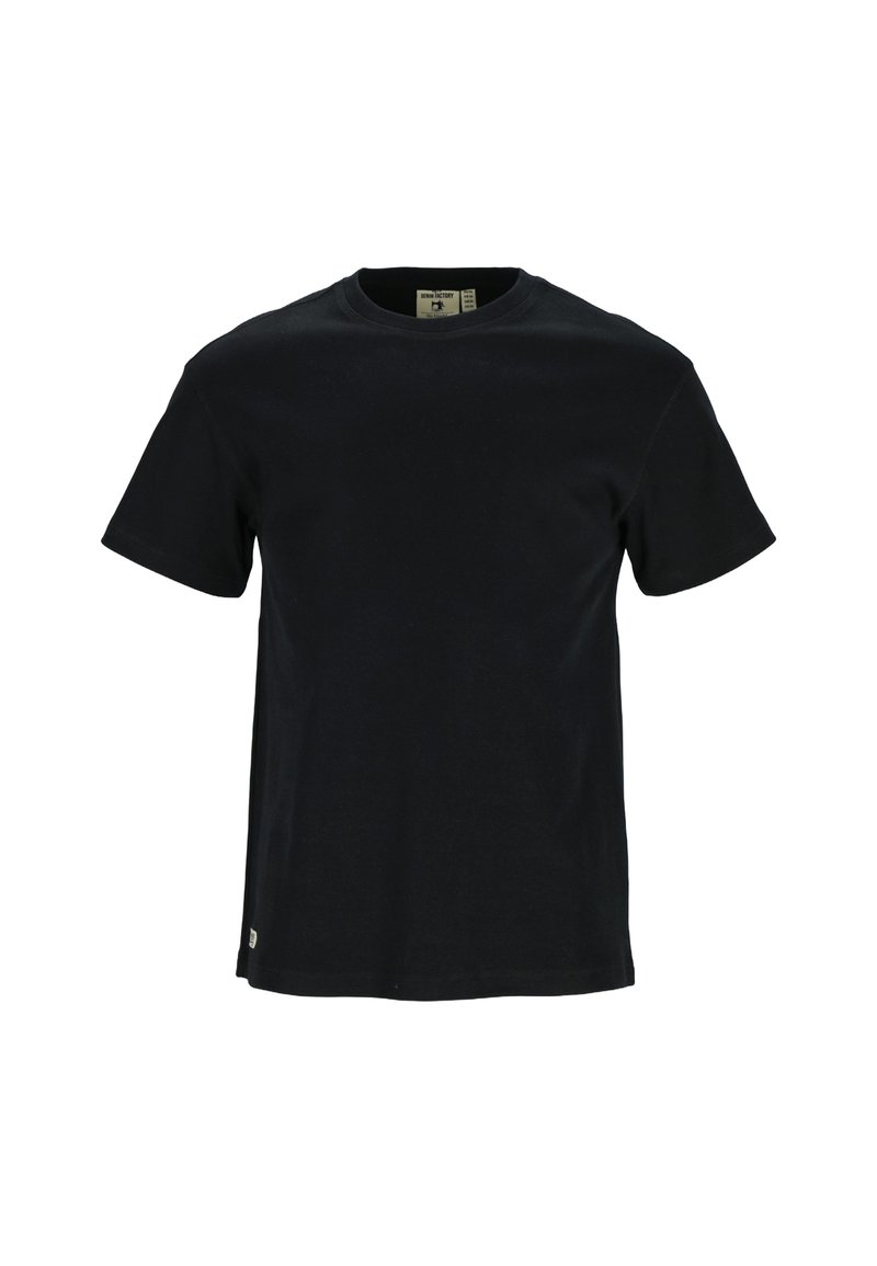 Denim Factory HEAVY - Basic T-shirt - black - Zalando.ie