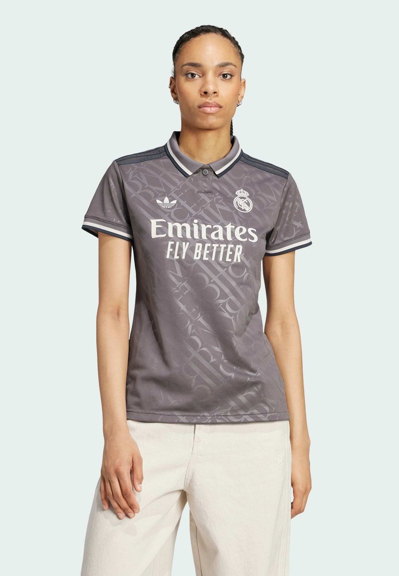adidas Performance REAL MADRID - Article de supporter - charcoal/gris ...