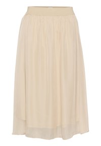 Saint Tropez CORAL - A-linjainen hame - creme/beige, meleerattu ...