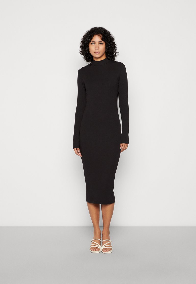 Minimum RESSY - Strikket kjole - black/svart - Zalando.no