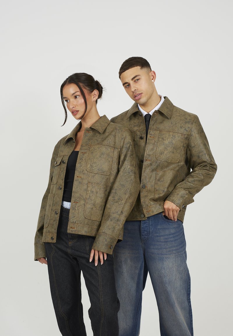 LEGACY STUDIOS CALEY UNISEX - Imitatieleren jas - brown/bruin - Zalando.nl