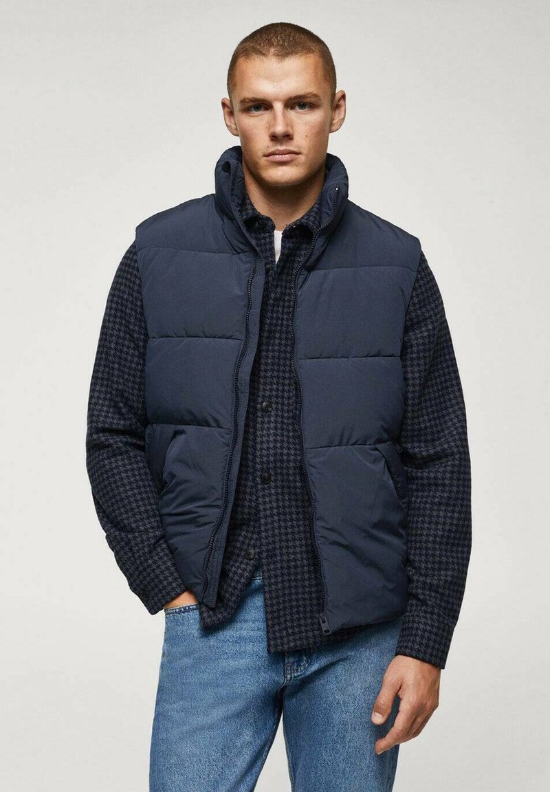 Mango DOLIST - Waistcoat - navy/royal blue - Zalando.ie