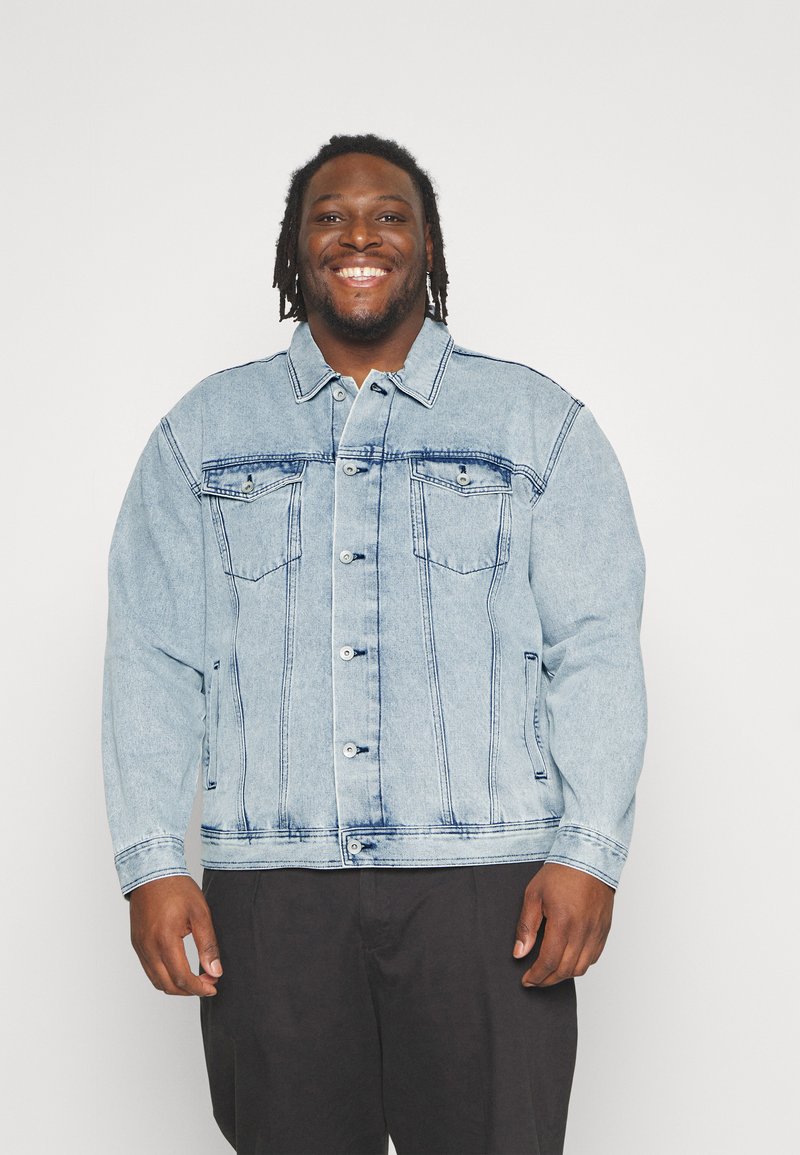 Redefined Rebel BAKER JACKET PLUS - Denim jacket - light blue - Zalando.ie