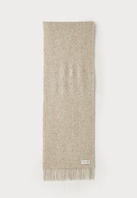 Johnstons of Elgin LOFTY TWILL SCARF - Scarf - cream dun/beige ...