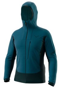 Dynafit FREE ALPHA DIRECT JACKET - Soft shell jacket - mallard blue ...
