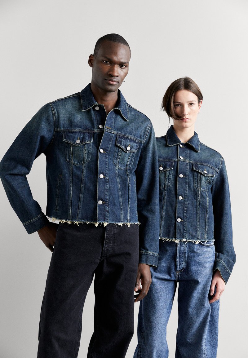 MM6 Maison Margiela UNISEX - Denim jacket - blue - Zalando.co.uk