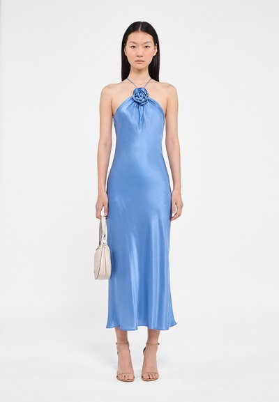 Designers Remix Sadie Dress Koktailové šaty Večierkové šaty Blue