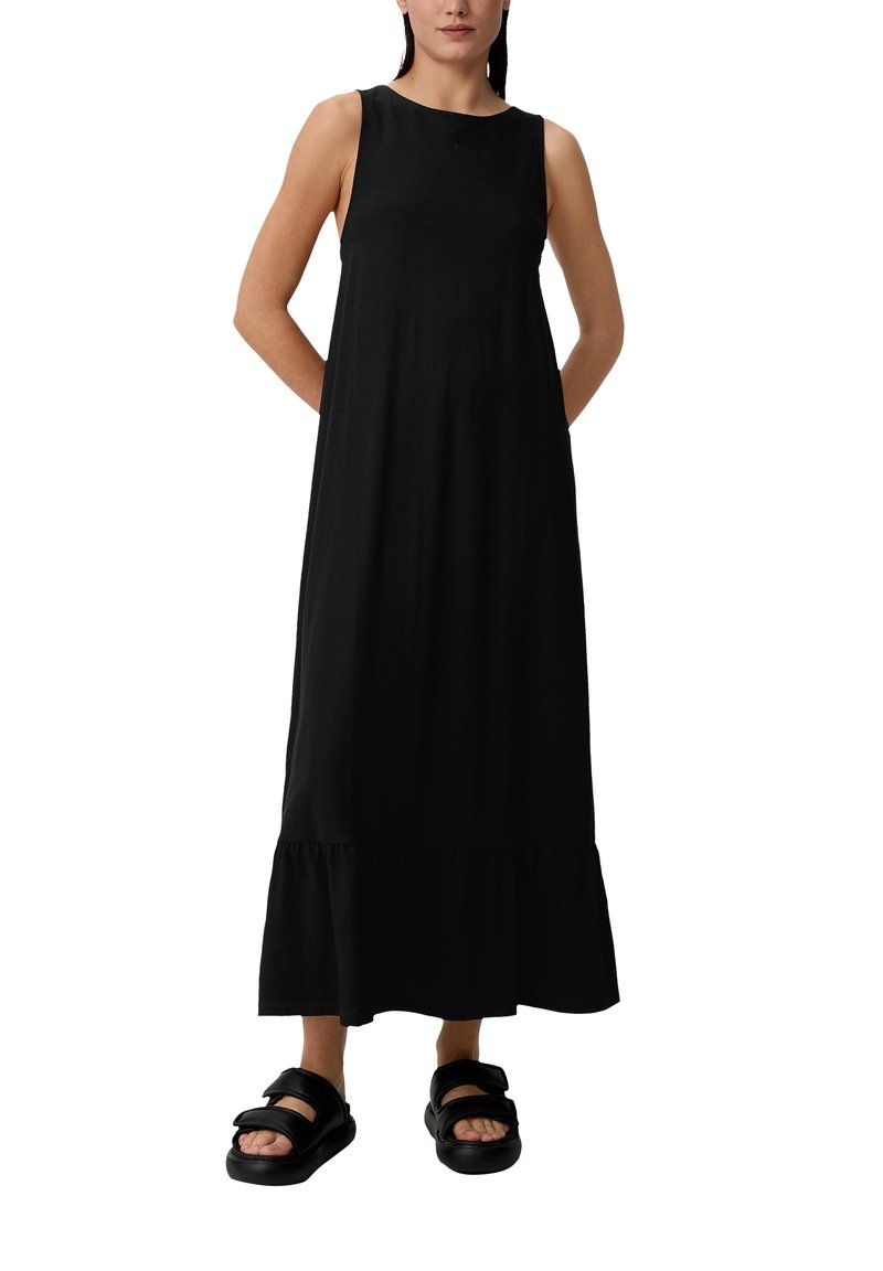 comma casual identity Maxi dress - schwarz/black - Zalando