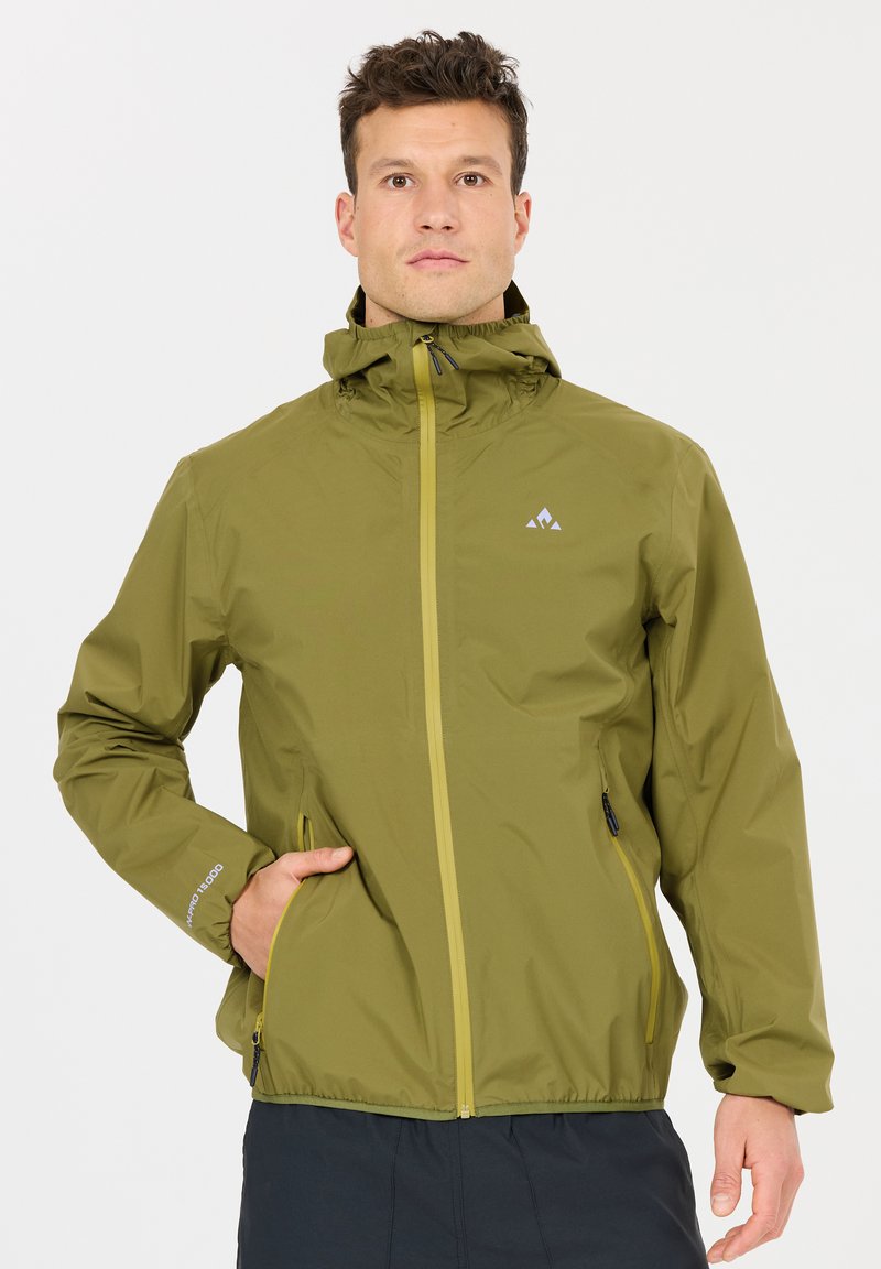 Whistler FUNKTIONS - Waterproof jacket - avocado/green - Zalando