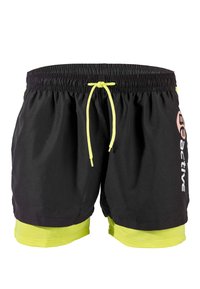 BECO the world of aquasports AQUA DUO - Badeshorts - neongelb-schwarz/schwarz - Zalando