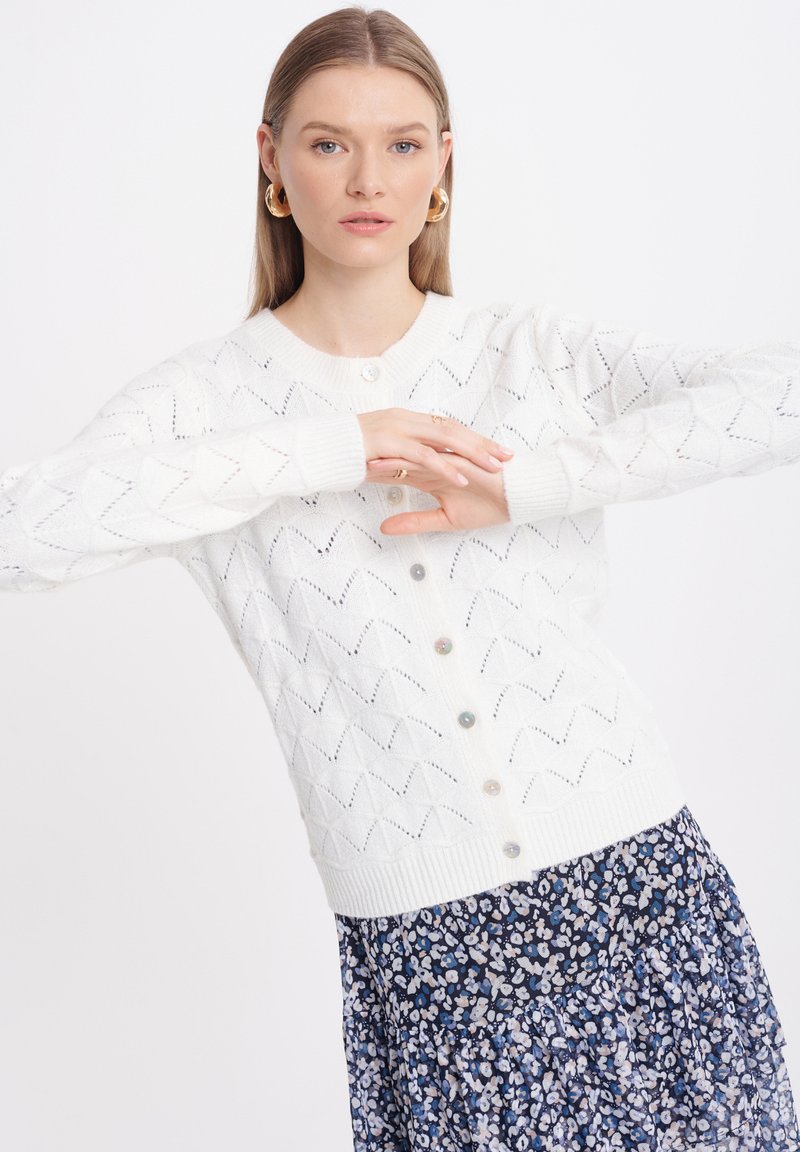 Greenpoint Chaqueta de punto - off white/crema - Zalando.es