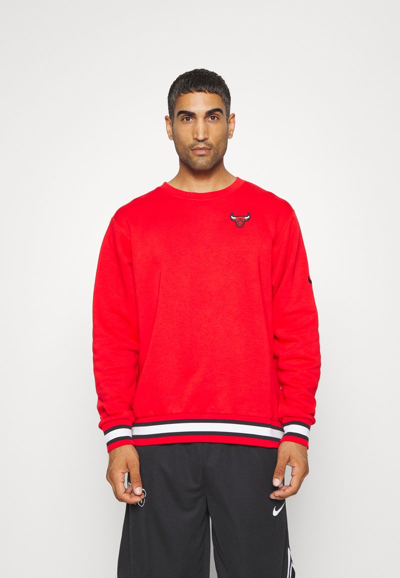 Nike Performance NBA CHICAGO BULLS - Sweatshirt - university red/red ...