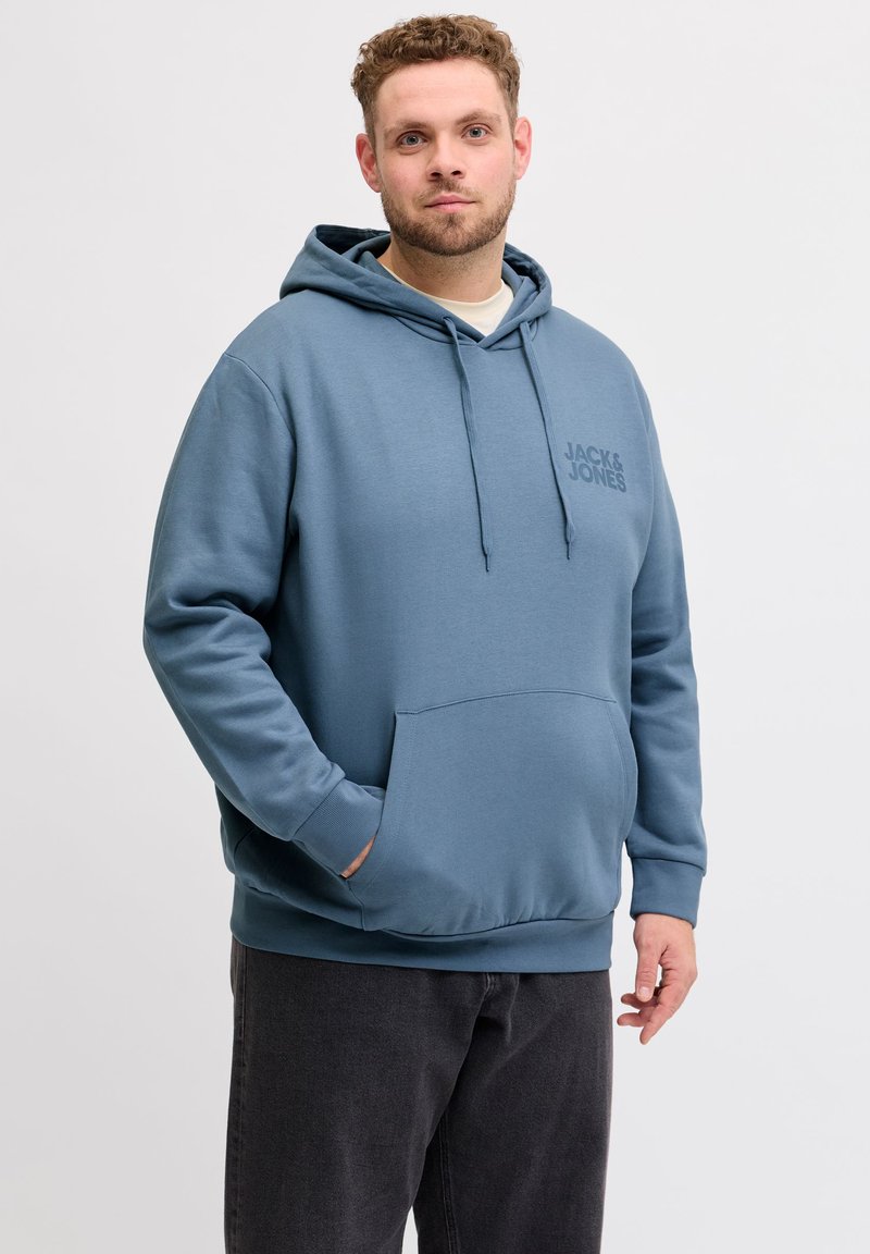 Jack & Jones JJECORP LOGO - Hoodie - blue mirage/blue-grey - Zalando