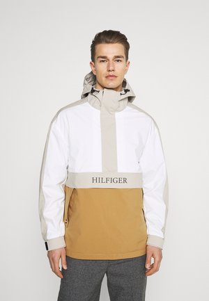 HUF CAMO ANORAK JACKET - Vindjakke - white/green/grey/hvit - Zalando.no