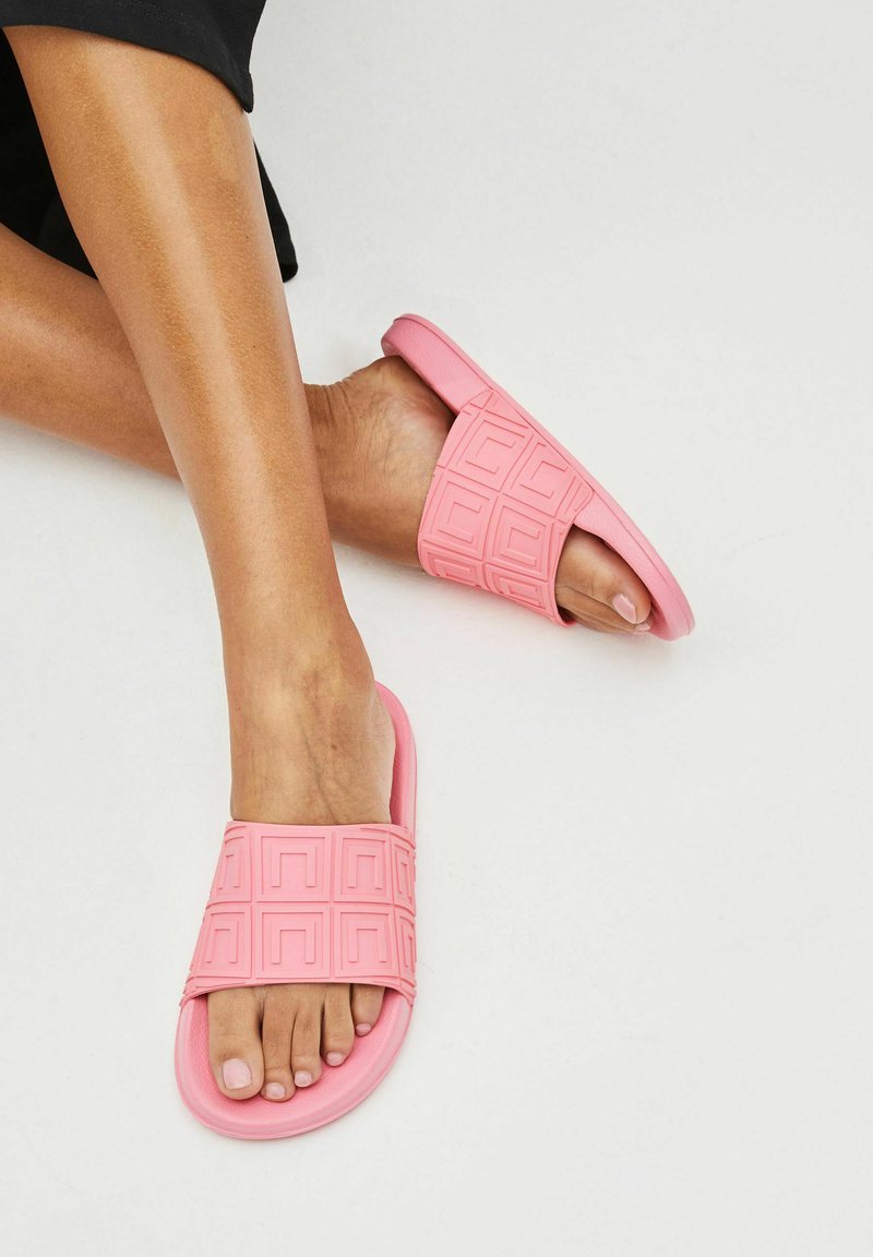 Next MONOGRAM POOL SLIDERS - Badesandale - pink - Zalando.ch