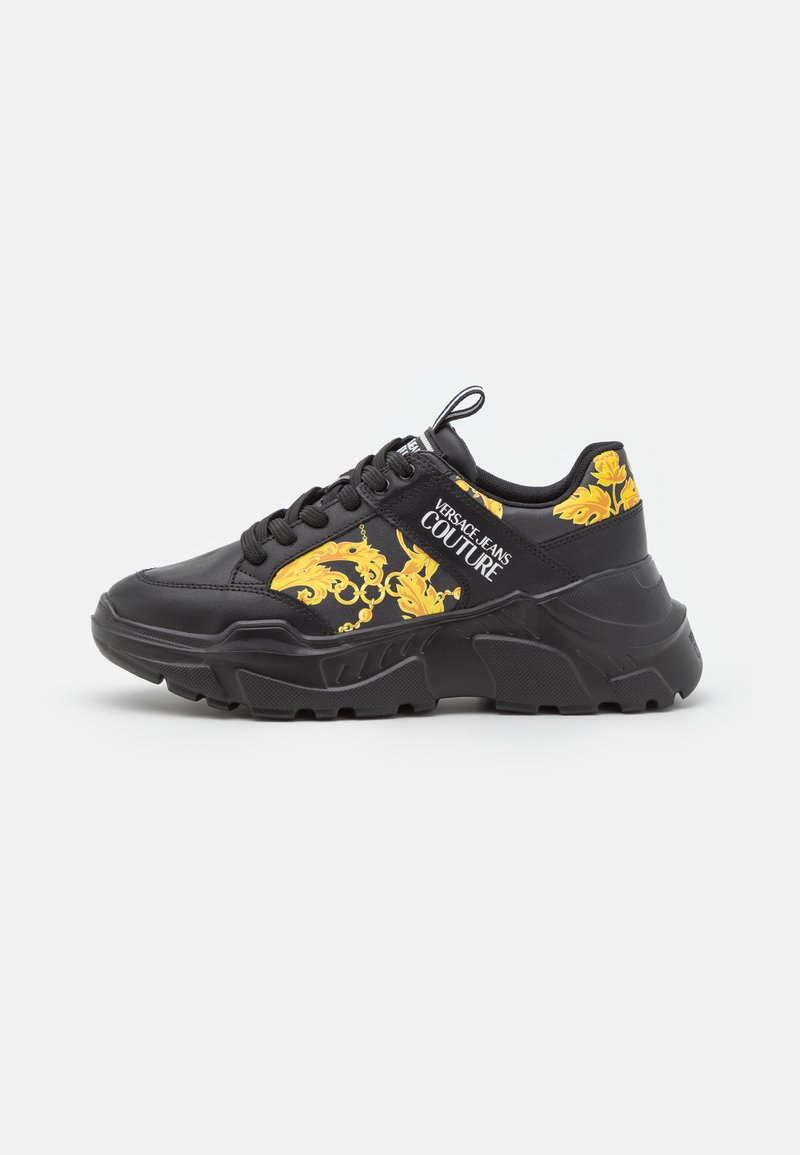 Versace Jeans Couture FONDO SPEEDTRACK SHOES - Joggesko - black/gold ...