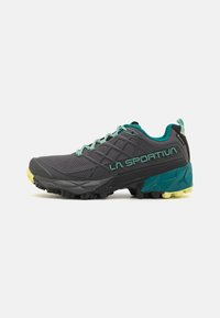 La Sportiva AKYRA II - Zapatillas de senderismo - carbon/juniper/negro - Zalando.es