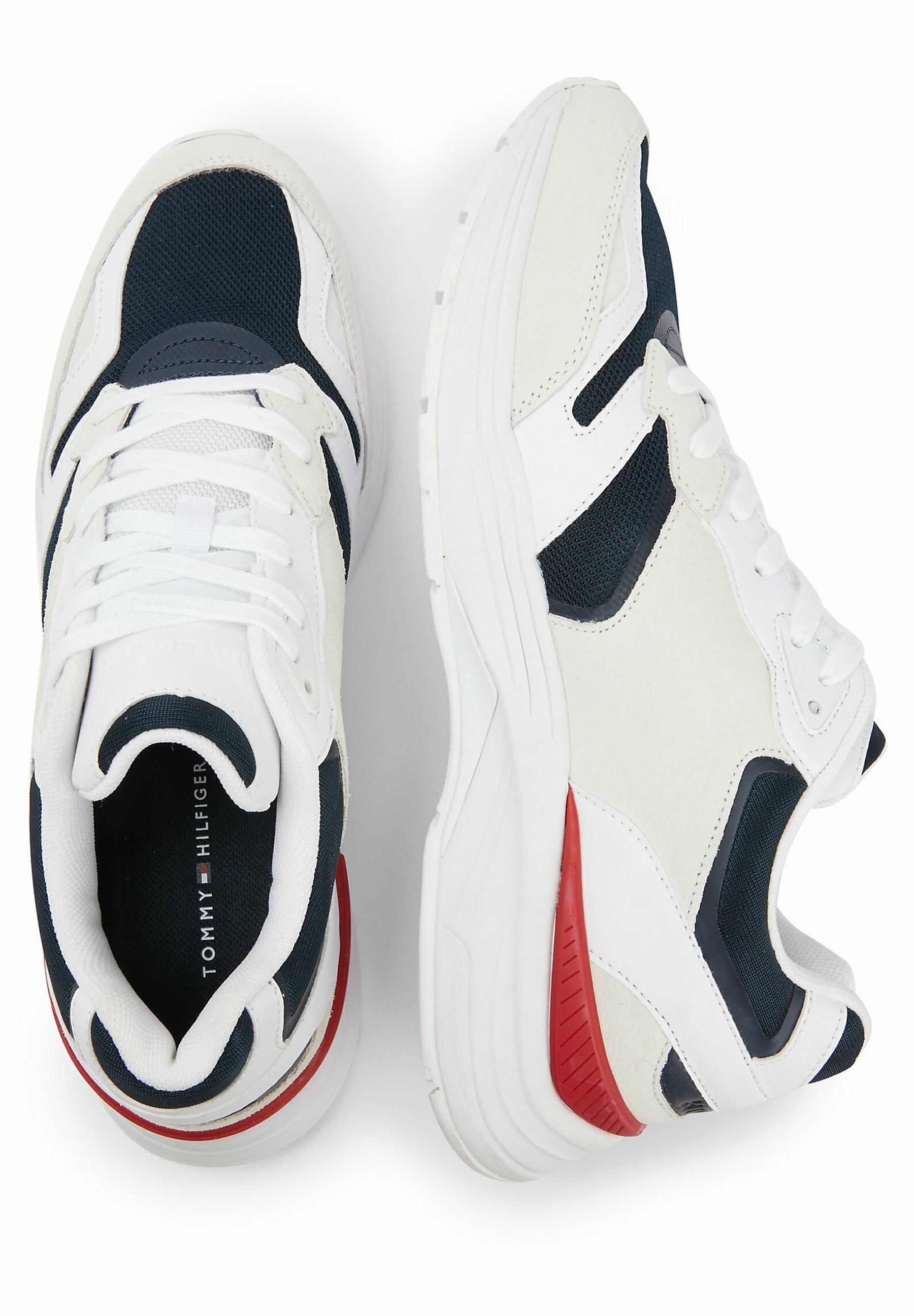 Tommy Hilfiger MODERN PREP MIX Sneaker low white mehrfarbig Zalando