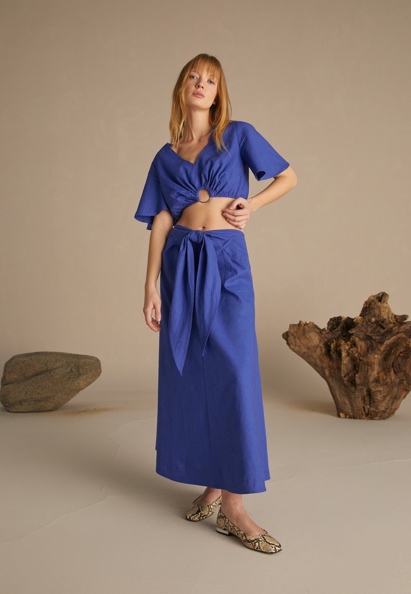 Zign Studio SET - Bluse - blue/blå - Zalando.dk