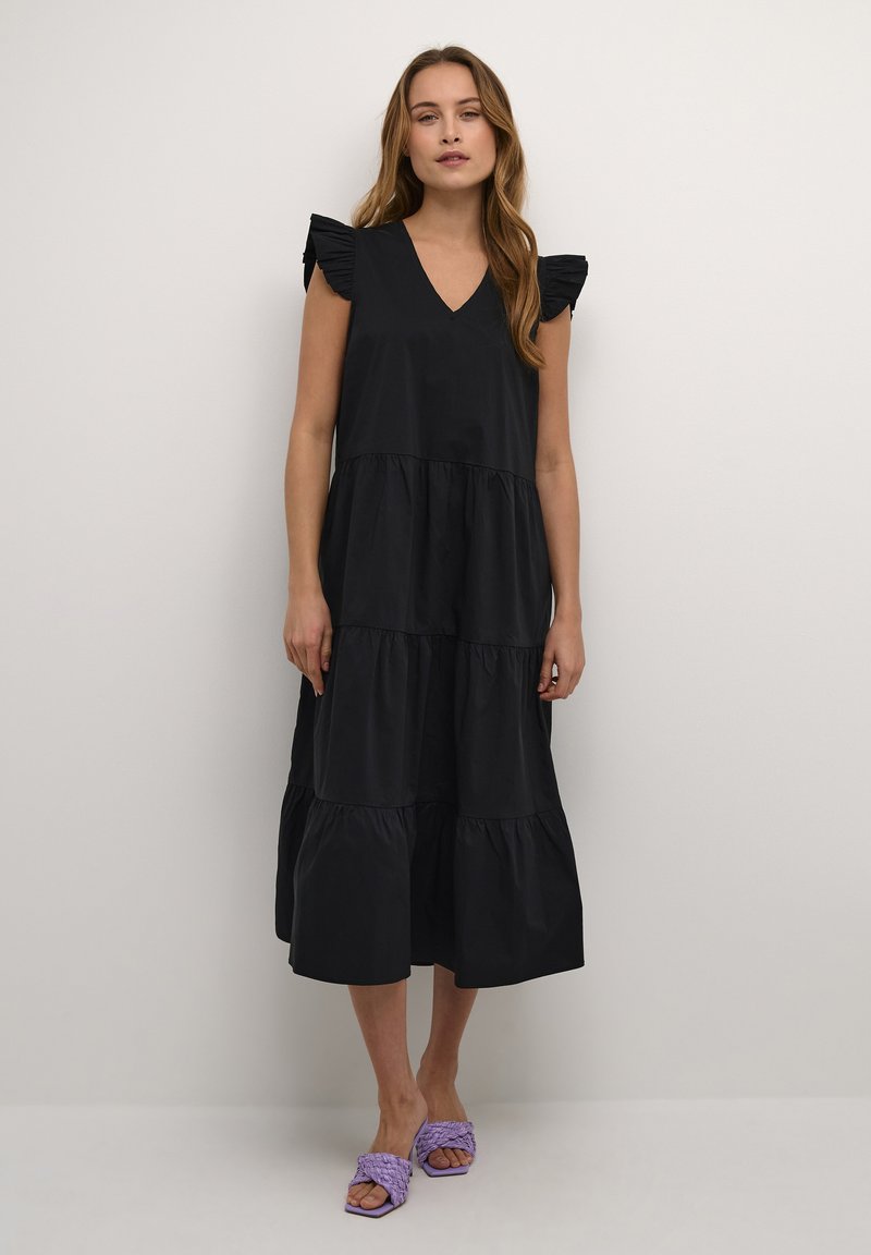 Culture ANTOINETT V-NECK - Freizeitkleid - black/schwarz - Zalando.ch