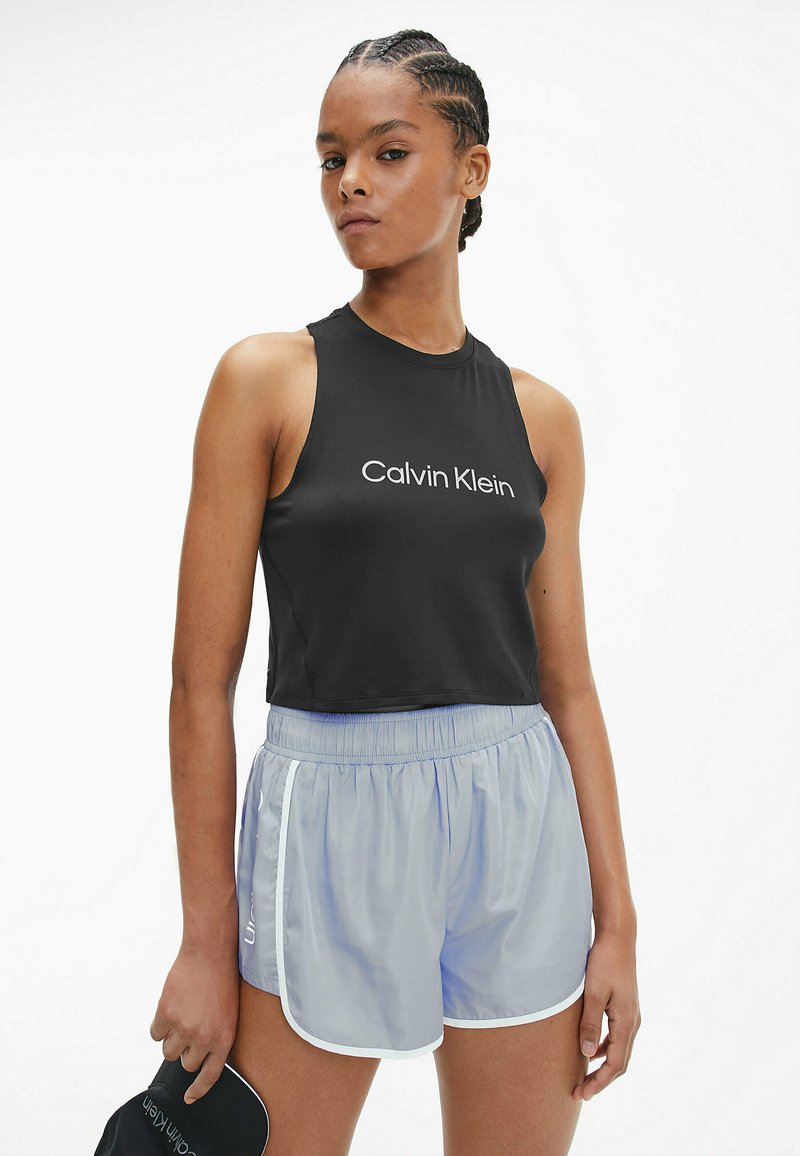 Calvin Klein Performance Top - ck black/schwarz - Zalando.de