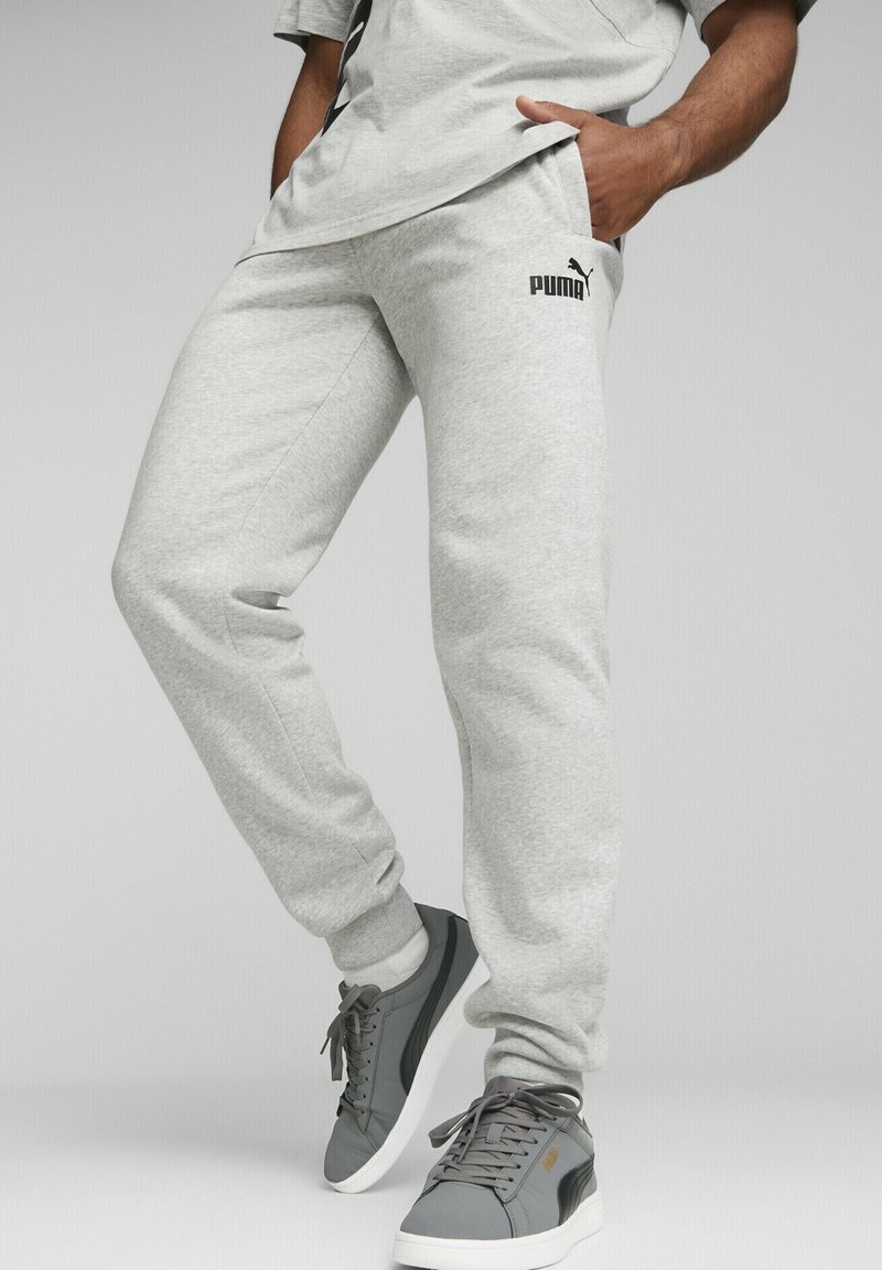 Puma POWER JOGGING - Jogginghose - Light Gray Heather/grau - Zalando.de