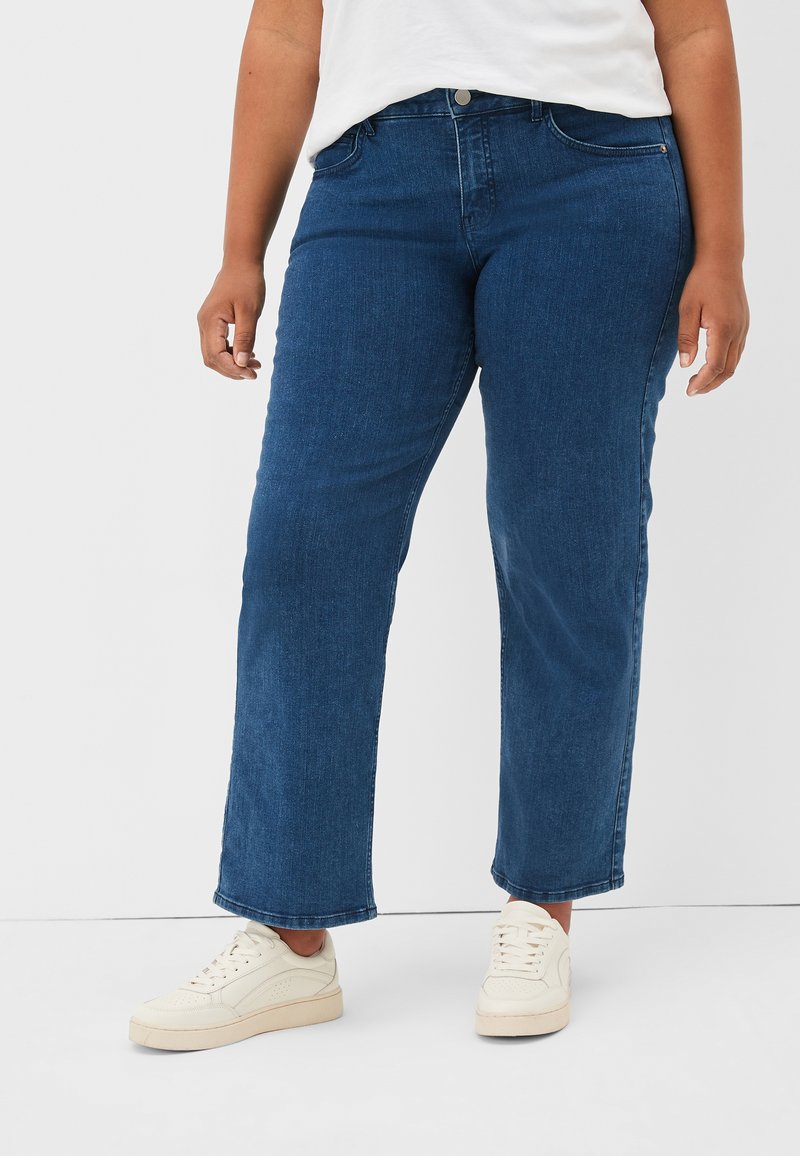 Triangle WIDE - Jeans Straight Leg - dunkelblau - Zalando.ch