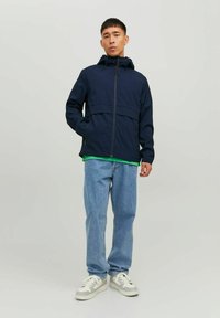 Jack & Jones JORCOPENHAGEN SPRING - Leichte Jacke - navy blazer ...