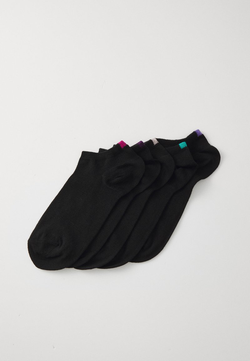 DIM SOQUETTE COURTES 5 PACK - Socks - black - Zalando
