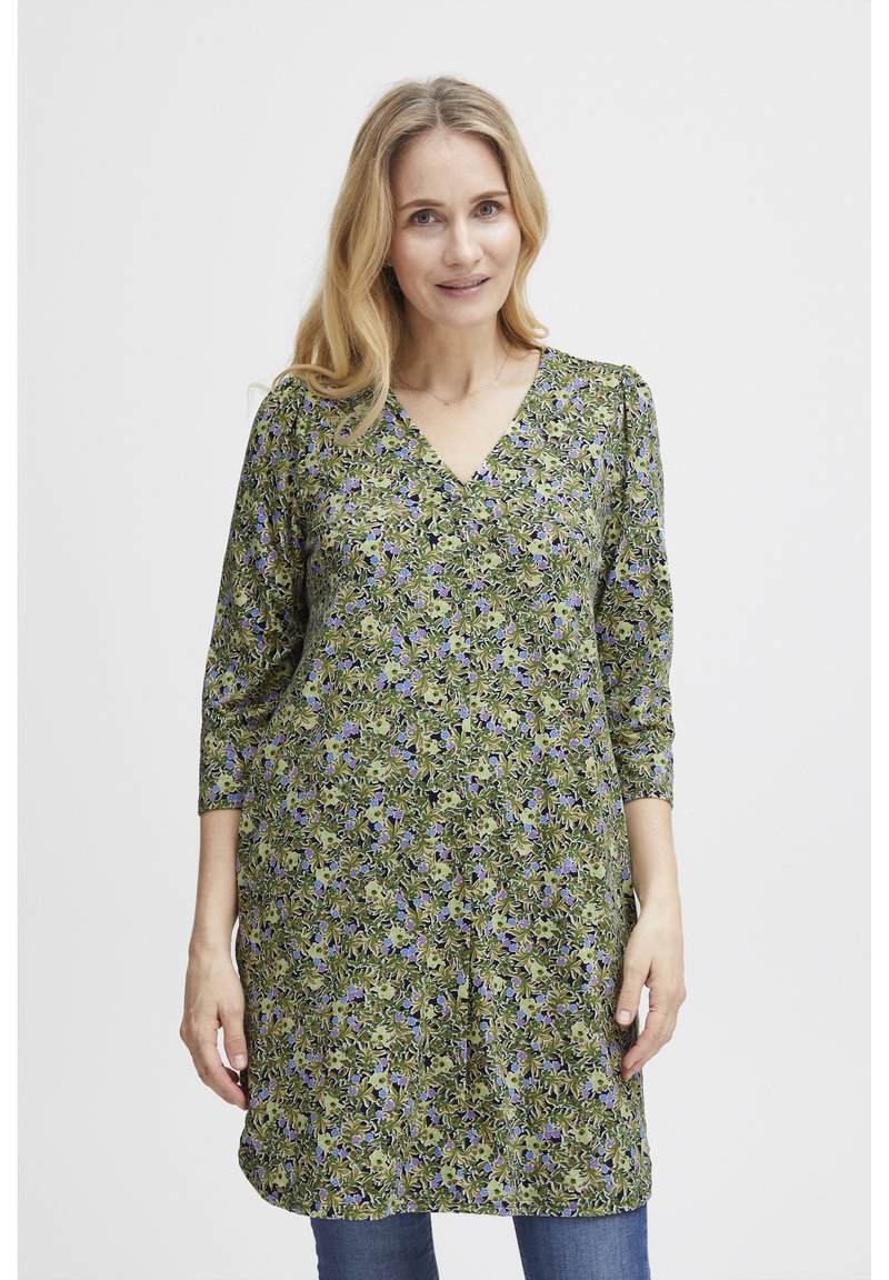 Fransa FRSEEN TU1 - Tuniek - ultramarine aop b/blauw - Zalando.nl