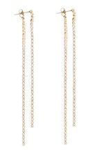 My Jewellery WITH STRINGS OF RHINESTONES - Ohrringe - gold coloured ...