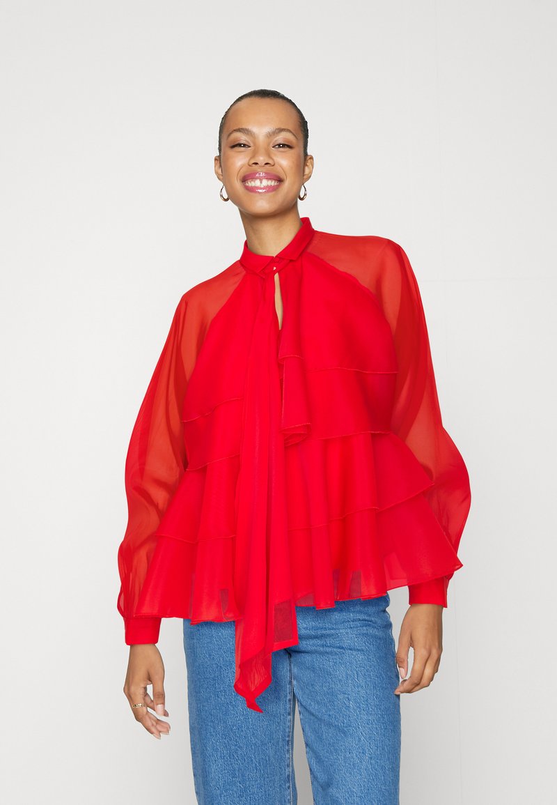 YAS YASELOISE - Bluse - high risk red/rot - Zalando.ch