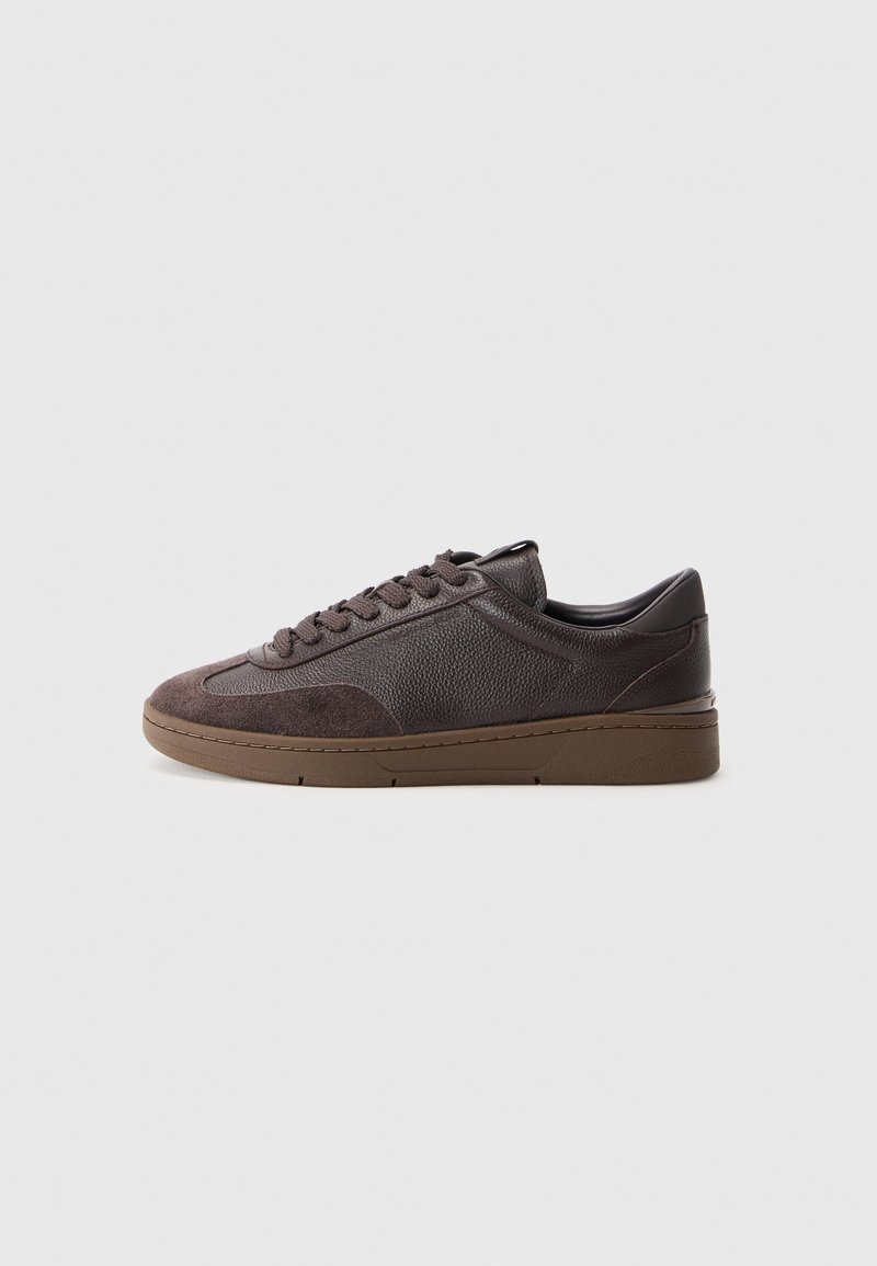 Michael Kors WILTON LACE UP - Sneakers basse - chocolate/marrone ...