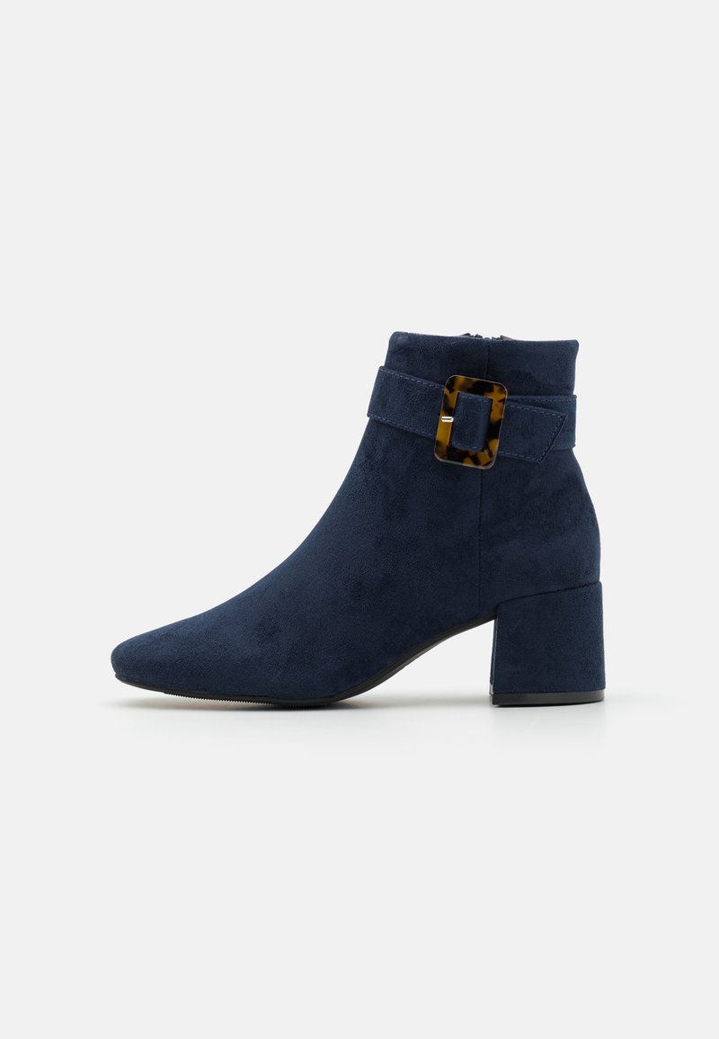 Anna Field Wide Fit Boots à talons - dark blue/bleu marine - ZALANDO.FR