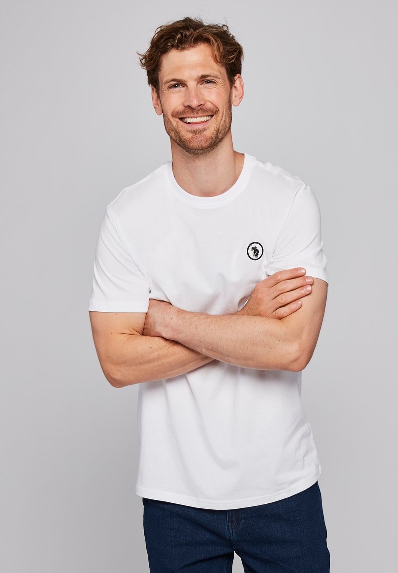 U.S. Polo Assn. EVIN - Basic T-shirt - white - Zalando.ie